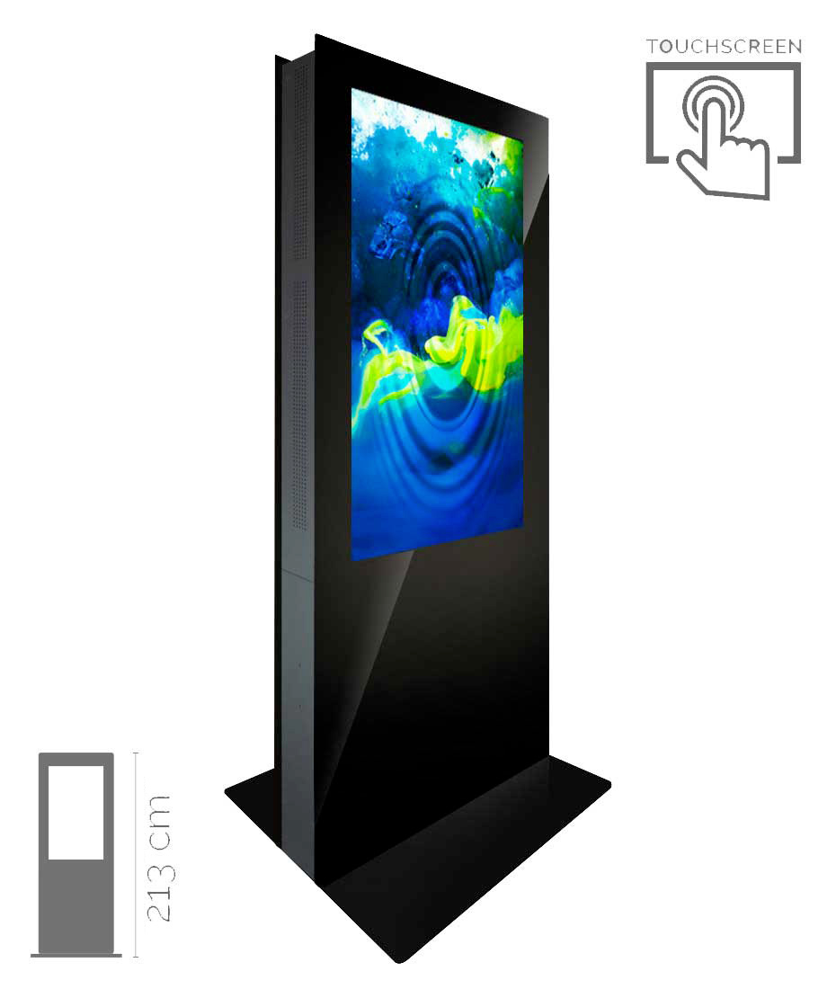 Totem Multimediali Touch screen - Dominodisplay