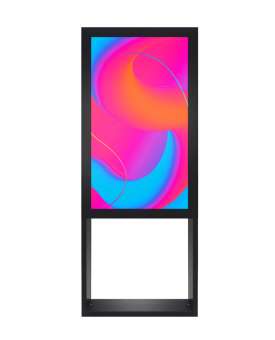 Totem multimediali con monitor display Samsung digital signage ...